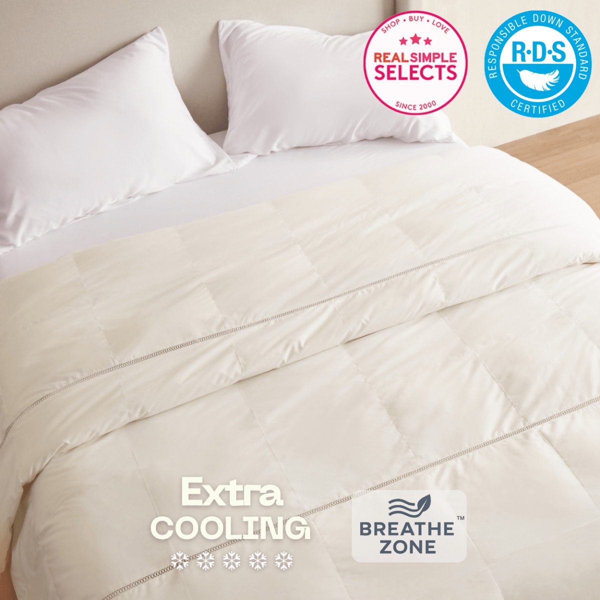 Luxecool™ Cooling Down Comforter | The Cooling Bedding Expert